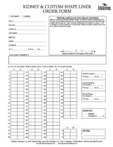 Kidney-Custom Shape Liner | McEwen Industries